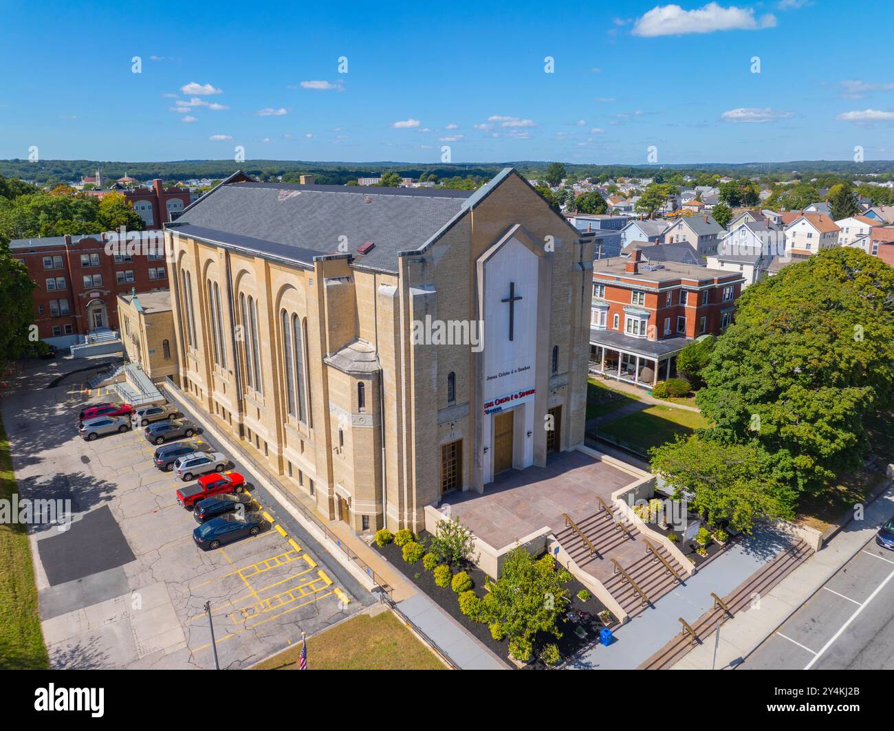 Igreja Jesus Cristo e o Senhor Universal Church aerial view on Board ...