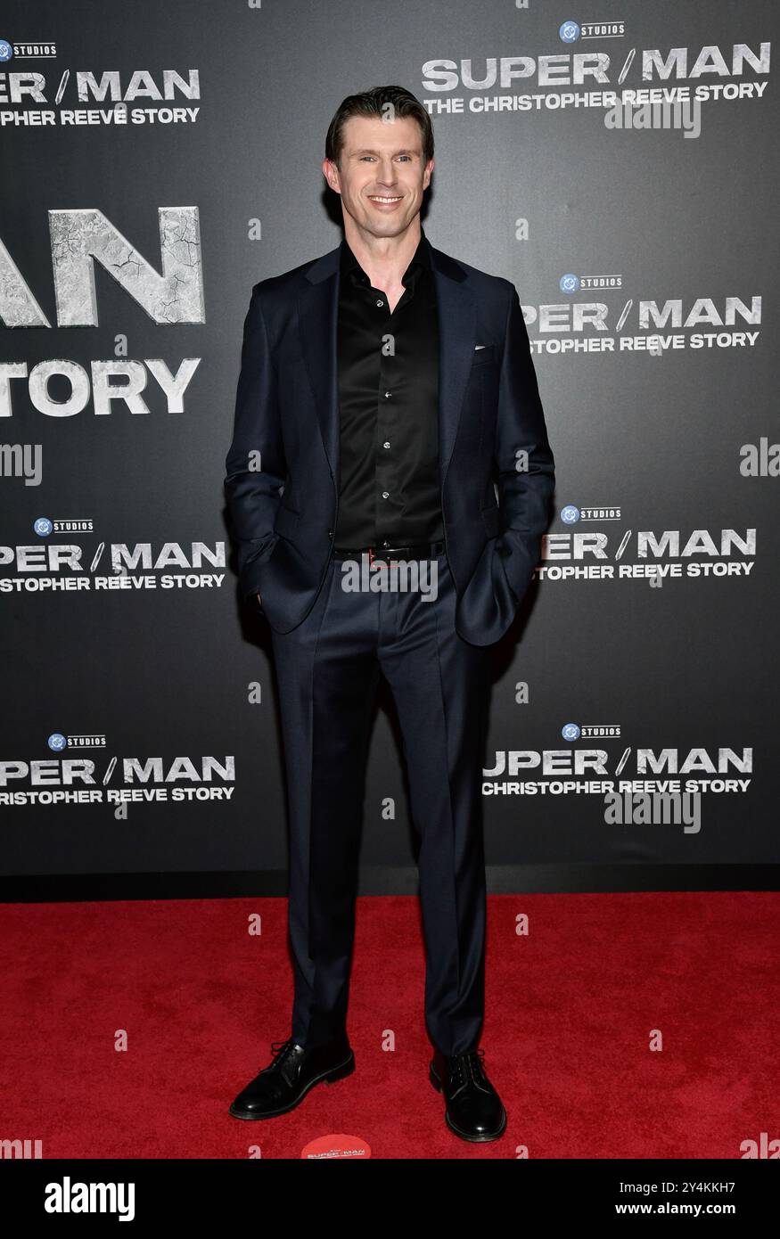 Matthew Reeve attends the premiere of "Super/Man: The Christopher Reeve ...