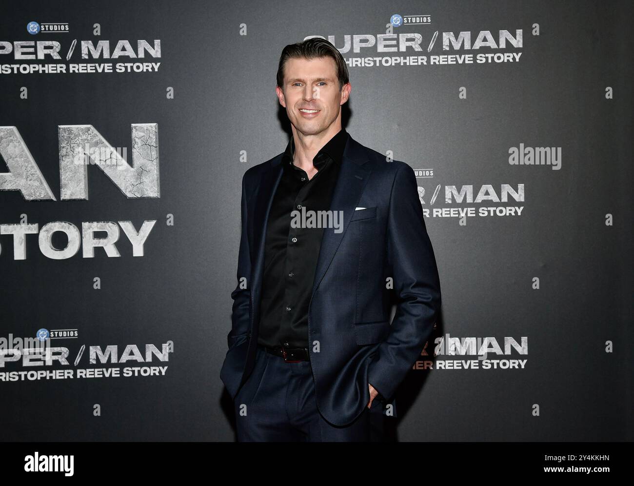 Matthew Reeve attends the premiere of "Super/Man: The Christopher Reeve ...