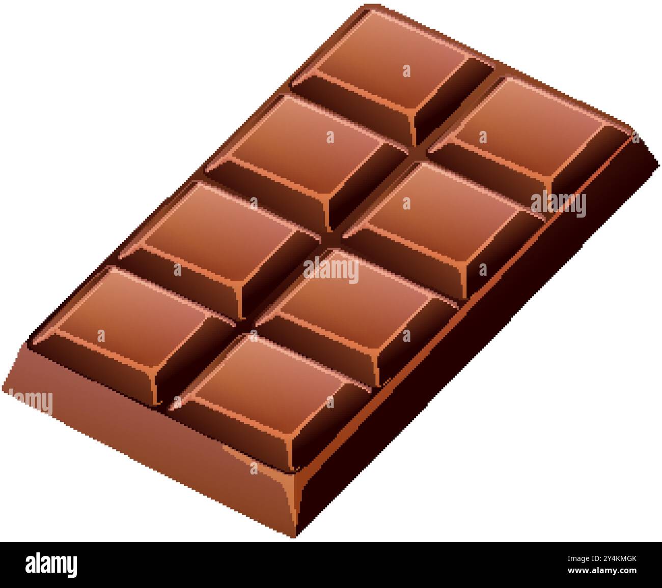 Vector image of a chocolate bar Stock Vector Image & Art - Alamy