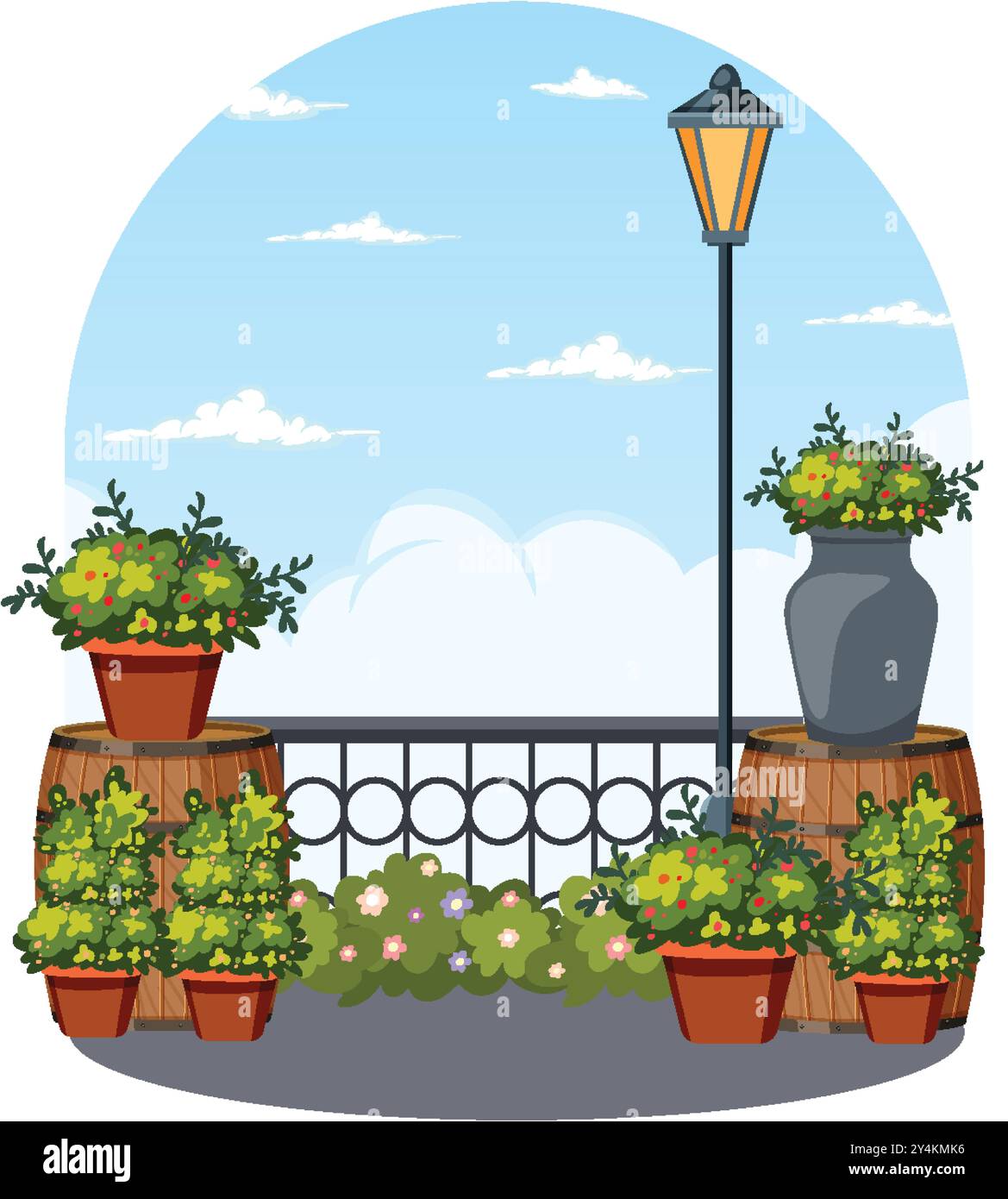 Beautiful retreat Stock Vector Images - Alamy