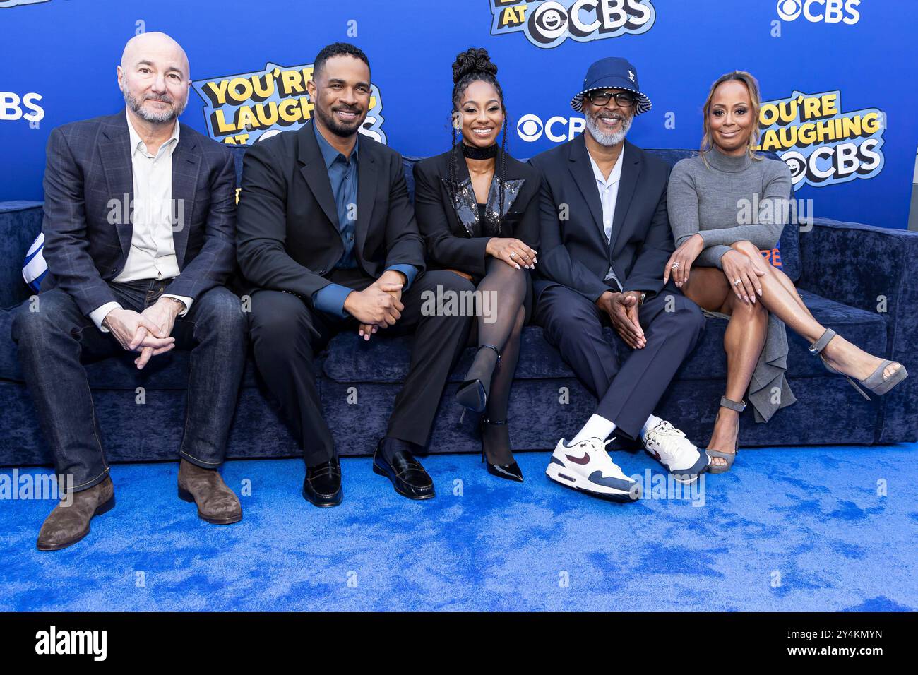 Los Angeles, USA. 18th Sep, 2024. Dean Lorey, Damon Wayans, Jr., Tetona ...