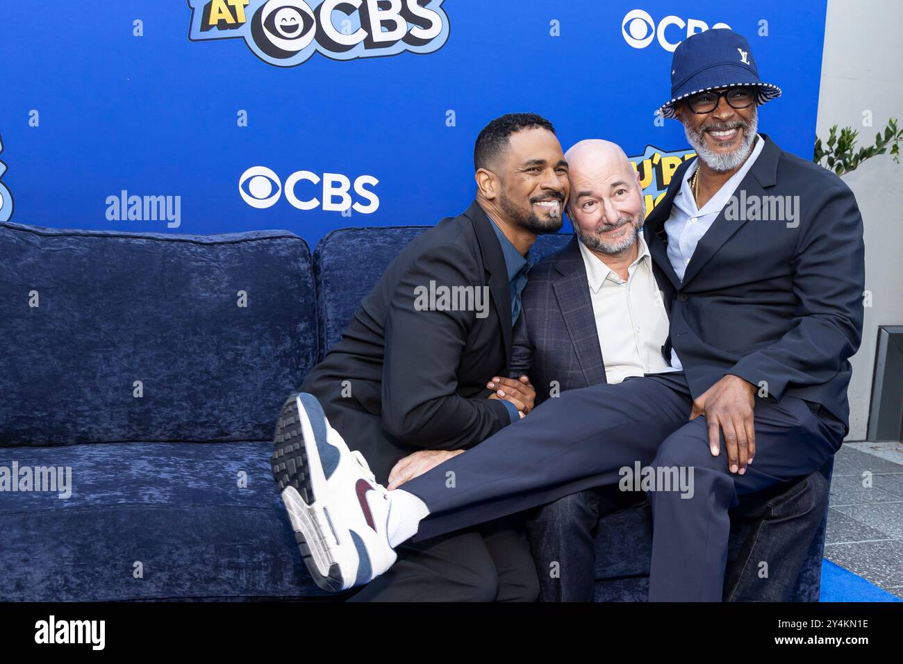 Los Angeles, USA. 18th Sep, 2024. Damon Wayans, Jr., Dean Lorey and ...