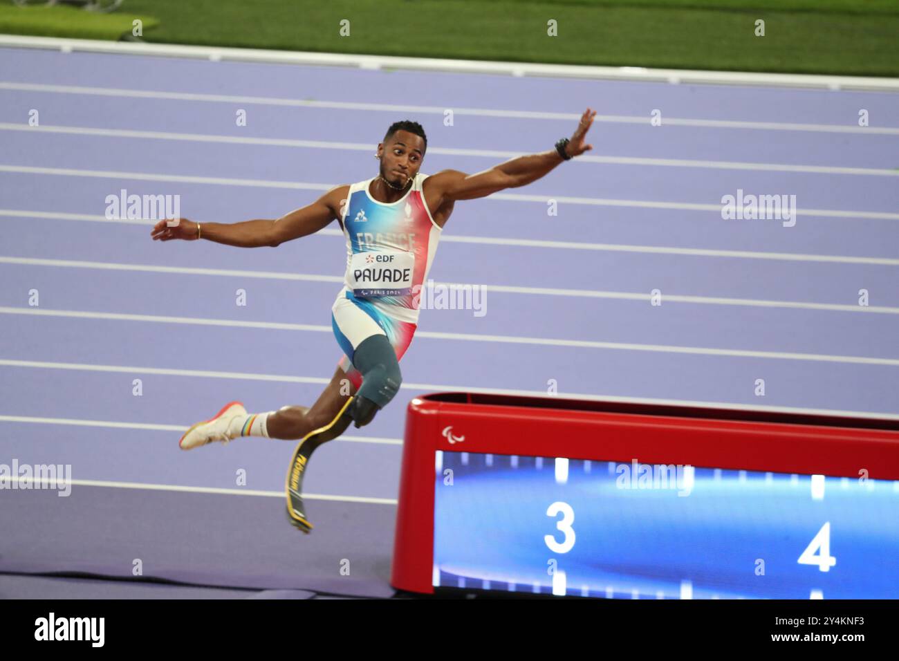 Paris, France. 4th Sep, 2024. France's Dimitri Pavade during ...