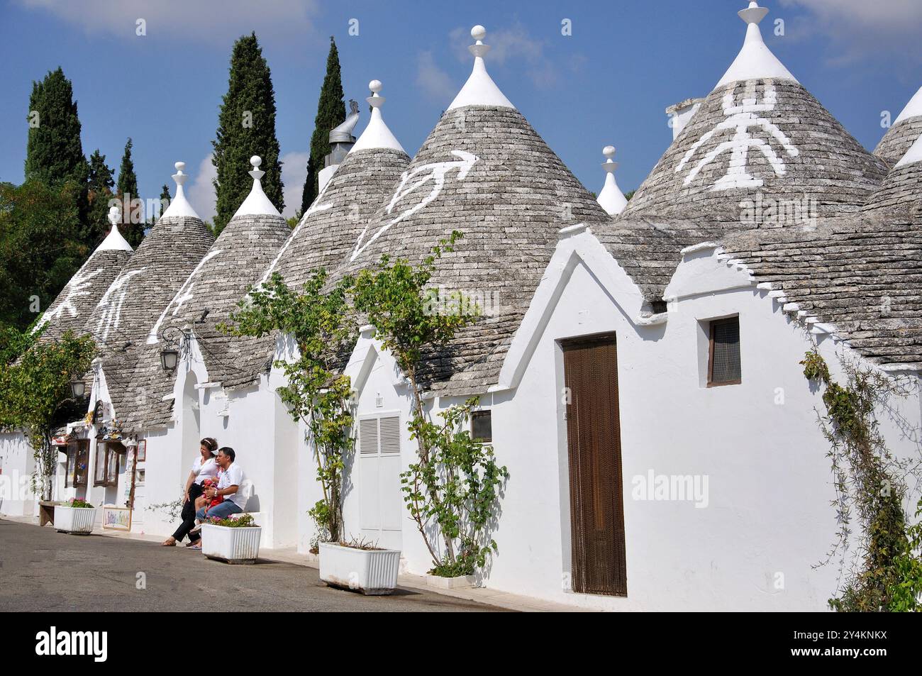 The Trulli of Alberobello, Alberobello, Bari Province, Puglia Region ...