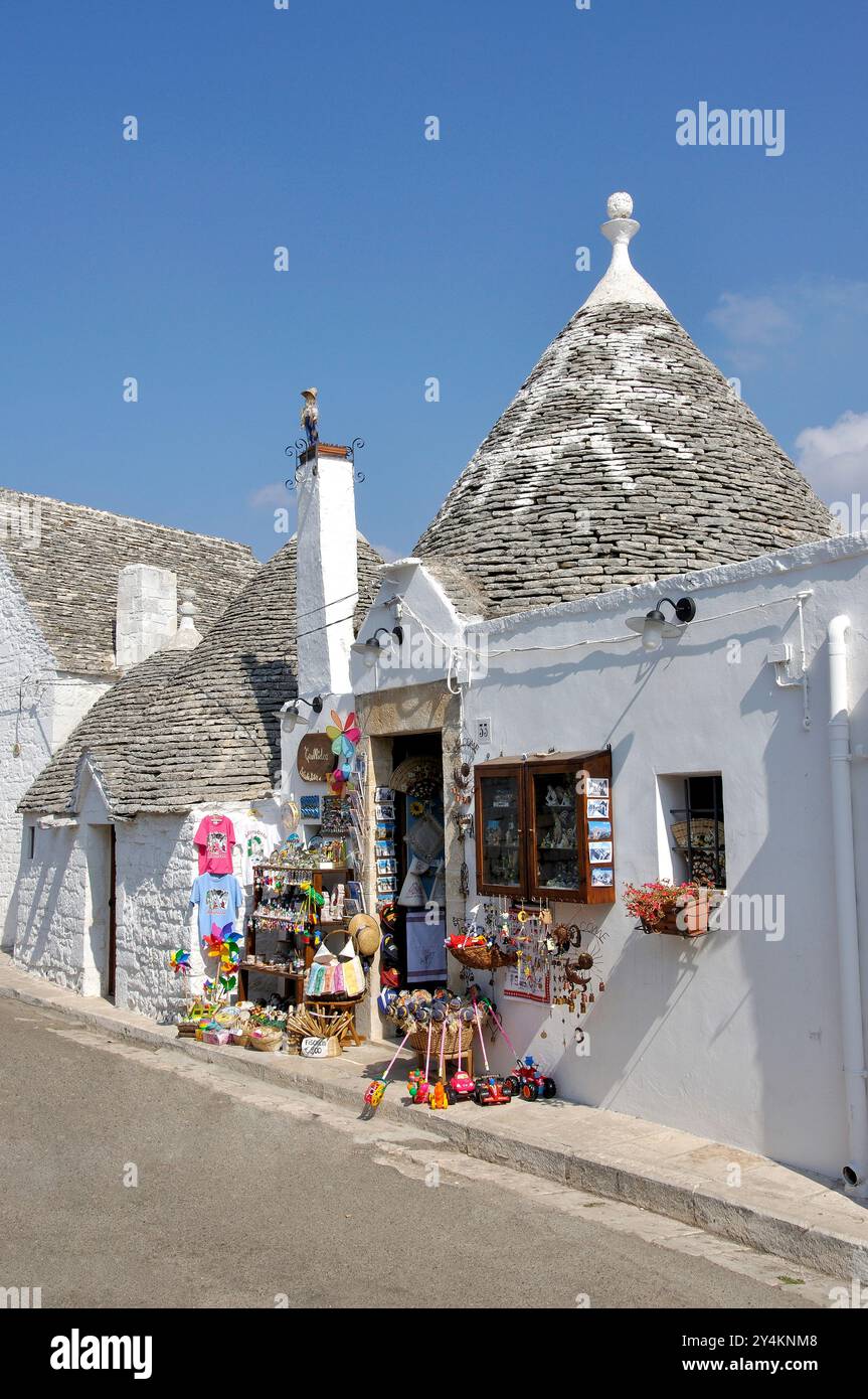 The Trulli of Alberobello, Alberobello, Bari Province, Puglia Region ...