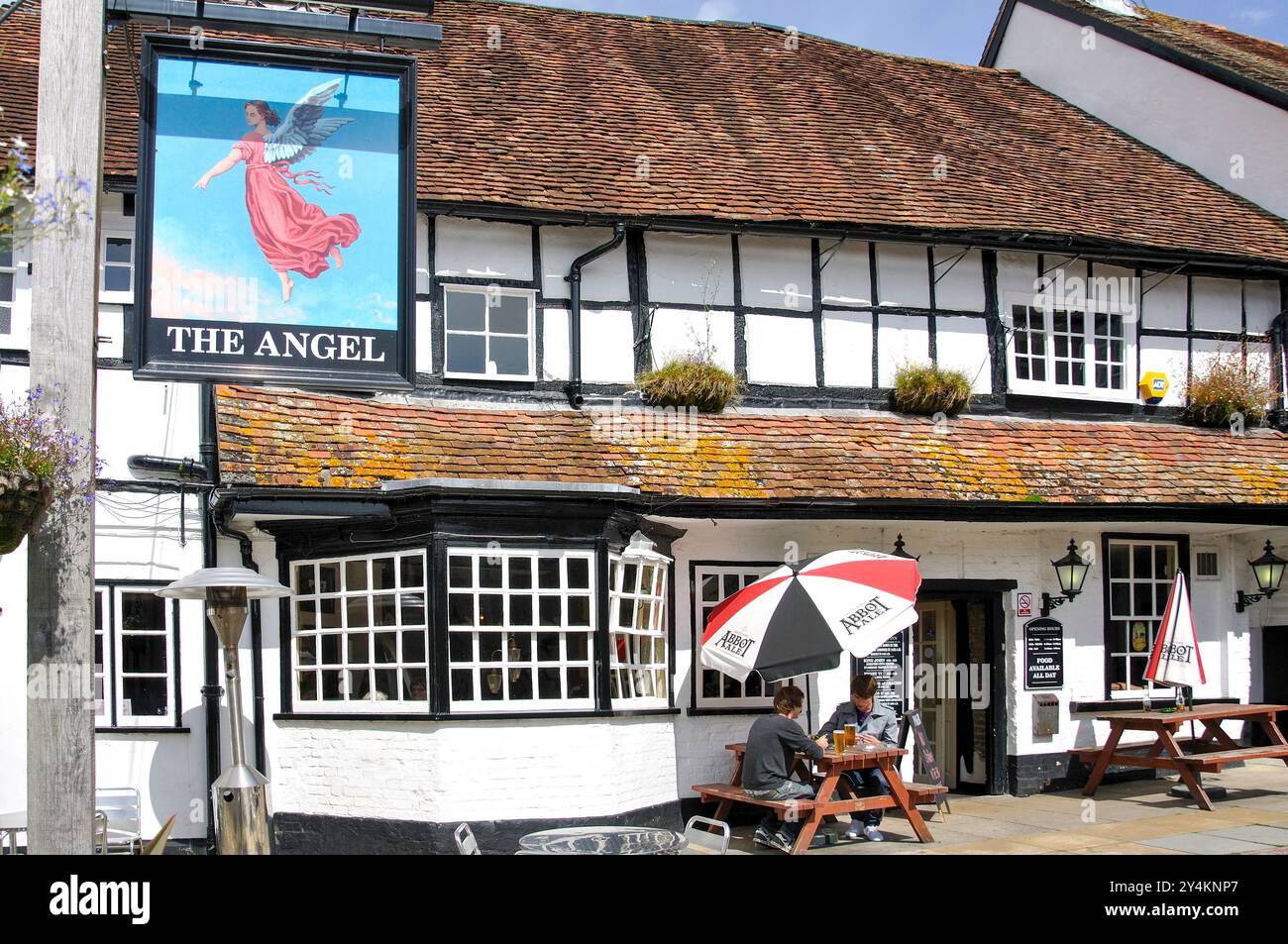 The Angel Pub, Upper High Street, Andover, Hampshire, England, United ...