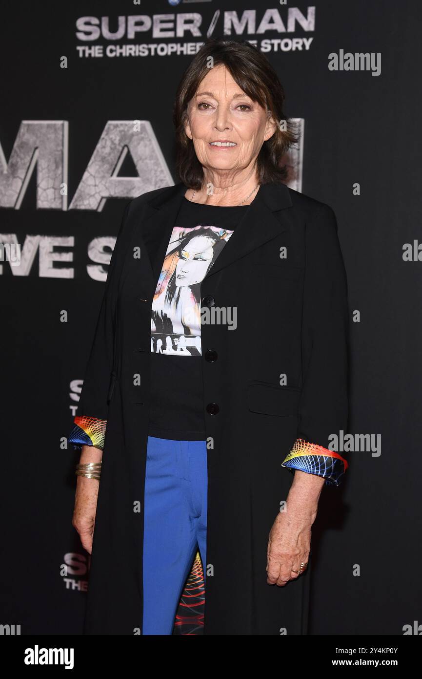 New York, USA. 18th Sep, 2024. Actress Sarah Douglas attends "Super/Man ...