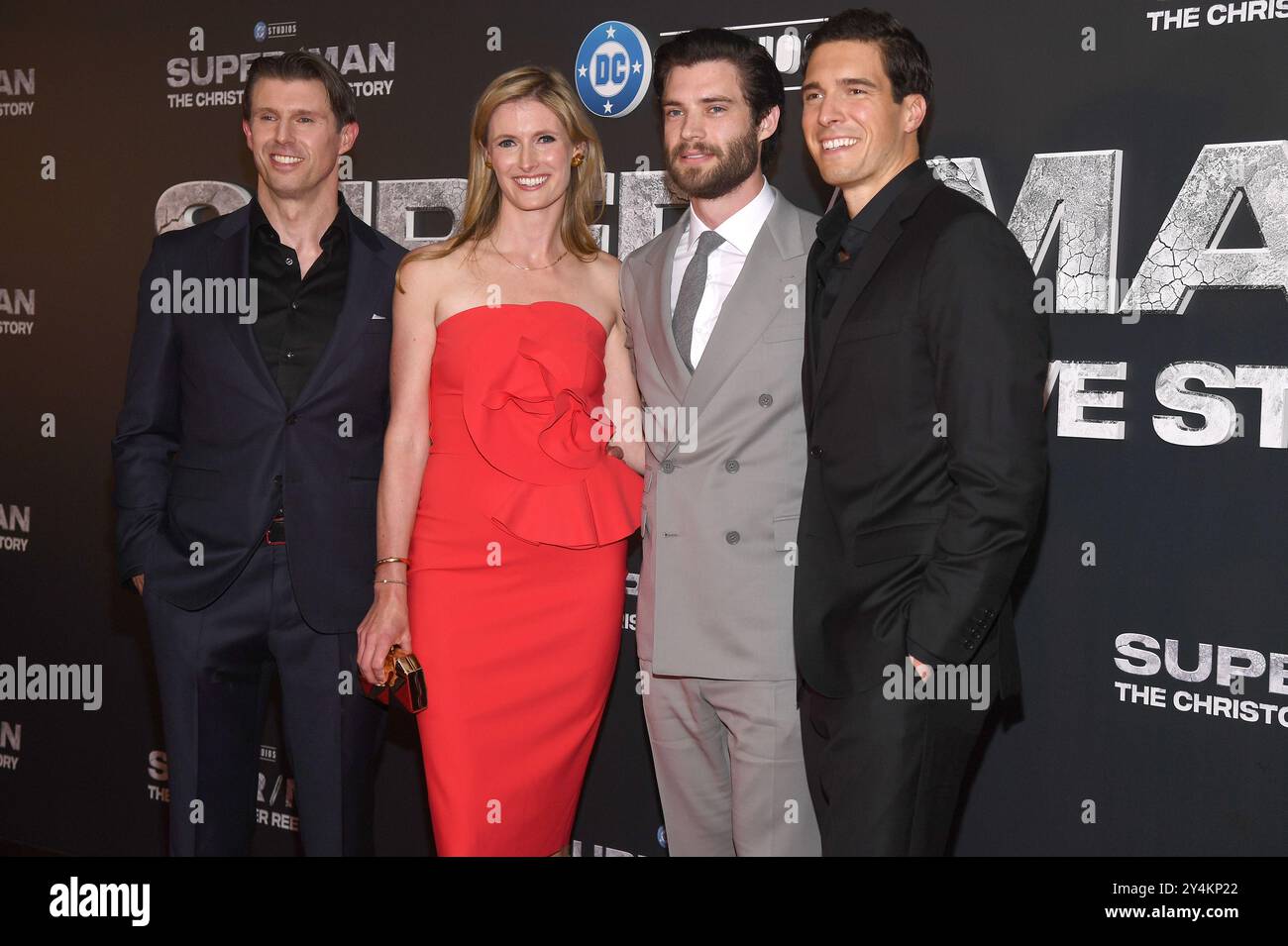 New York, USA. 18th Sep, 2024. (L-R) Matthew Reeve, Alexandra Reeve ...