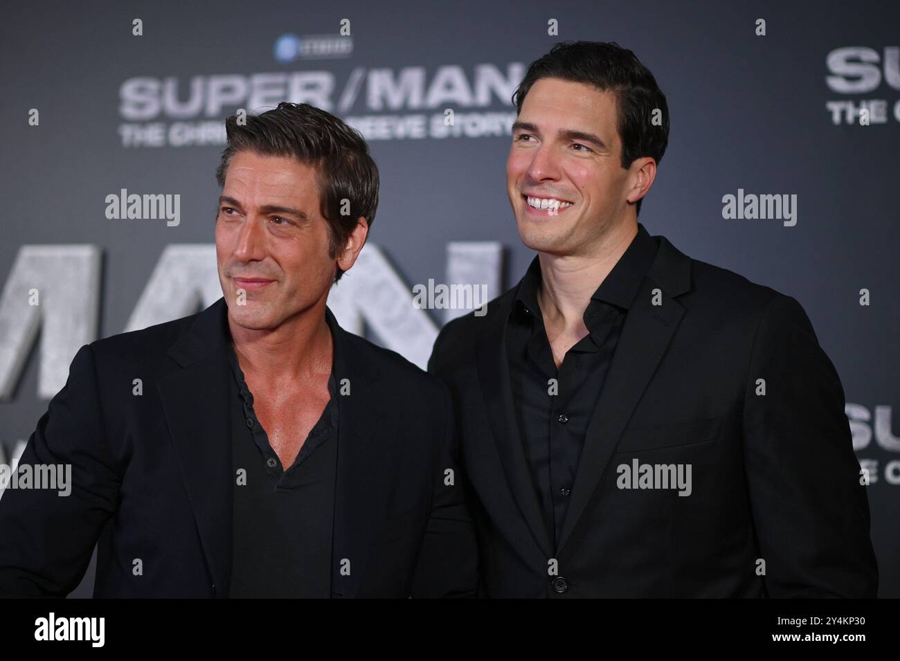 New York, USA. 18th Sep, 2024. (L-R) David Muir and Will Reeve attend ...