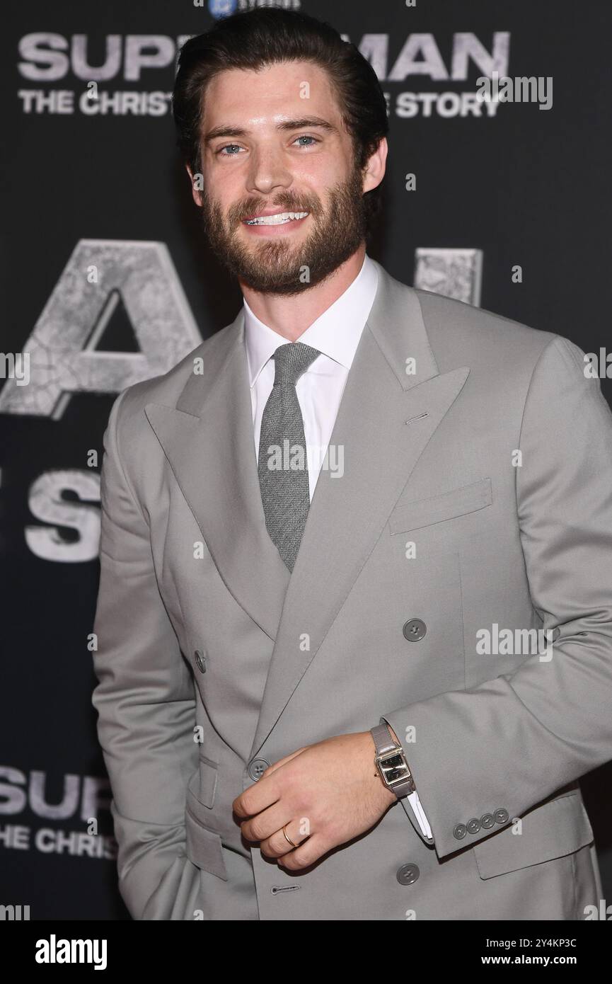 New York, USA. 18th Sep, 2024. David Corenswet attends "Super/Man: The ...