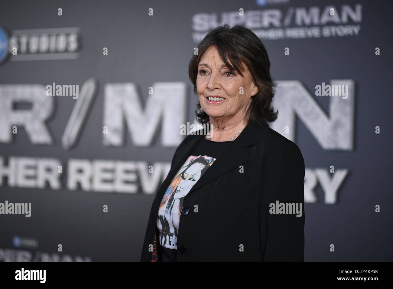 New York, USA. 18th Sep, 2024. Actress Sarah Douglas attends "Super/Man ...