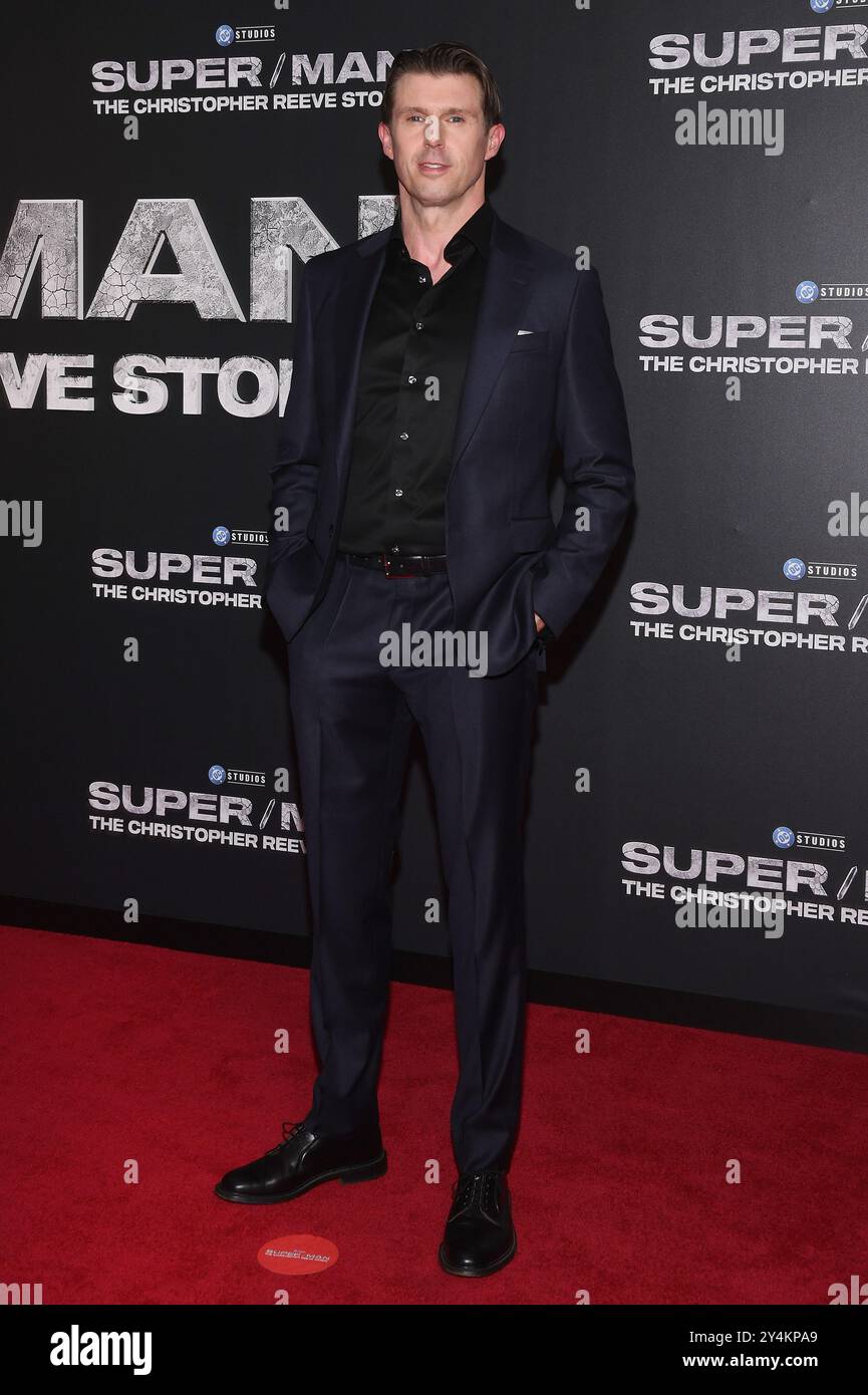 New York, USA. 18th Sep, 2024. Matthew Reeve attends "Super/Man: The ...