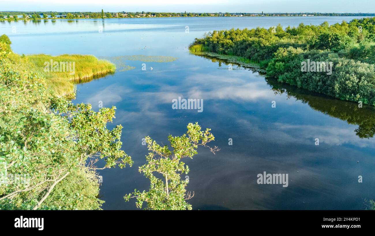 Netherlands dam aerial view hi-res stock photography and images - Alamy