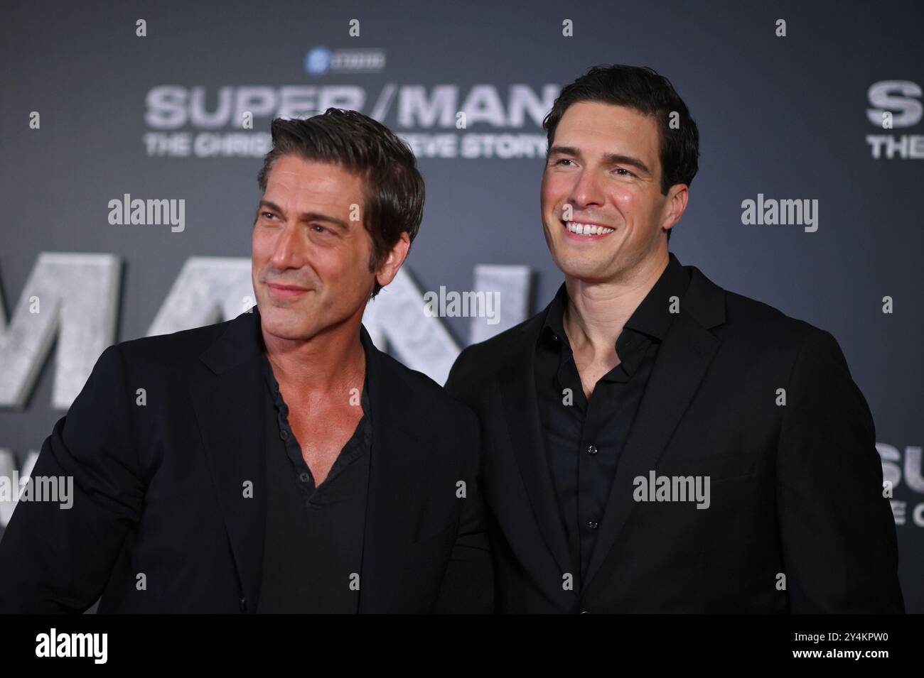 New York, USA. 18th Sep, 2024. (L-R) David Muir and Will Reeve attend ...