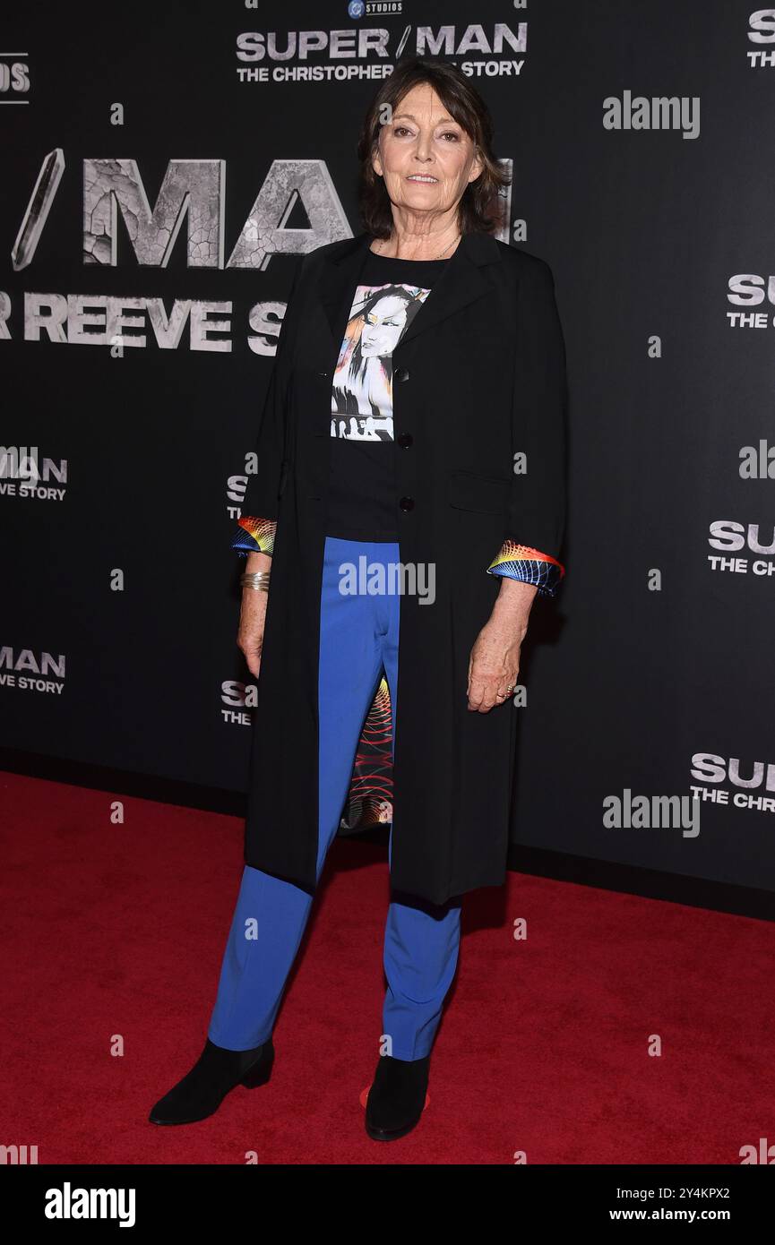 New York, USA. 18th Sep, 2024. Actress Sarah Douglas attends "Super/Man ...