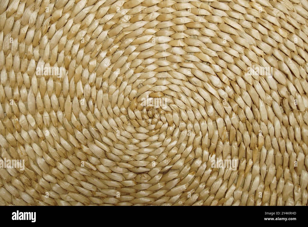 Circular Weave fibers rattan pattern background Stock Photo - Alamy