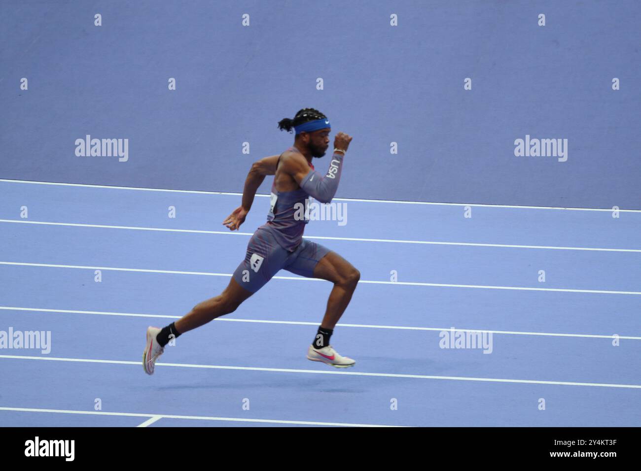 September 6, 2024, Paris, France: USA's Noah Malone takes the first leg ...