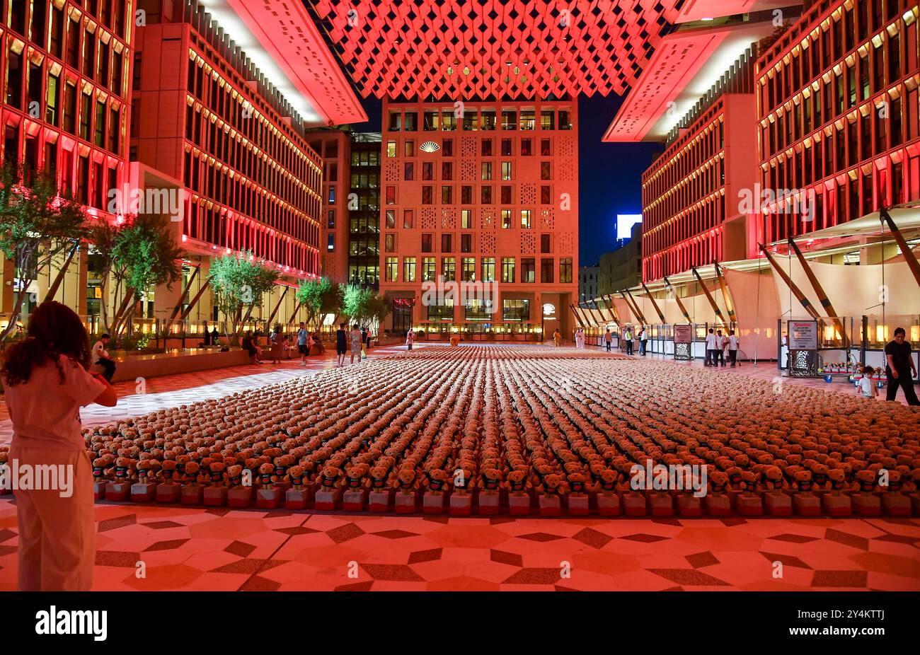 SYRIAN ARTIST BASHIR MUHAMMAD S ART INSTALLATION IN DOHA ECHO OF LOST ...