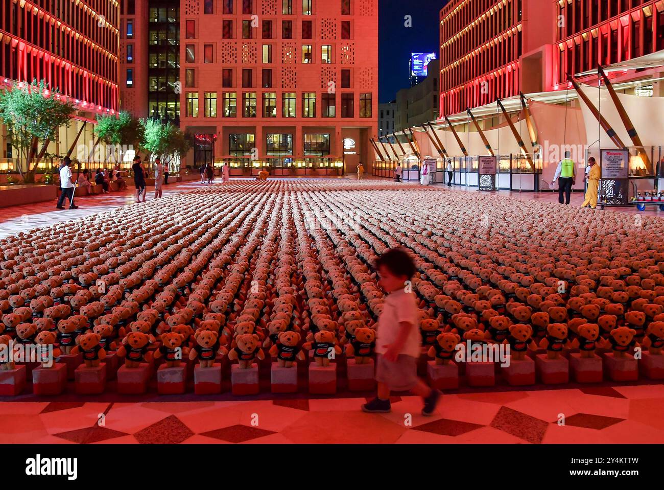 SYRIAN ARTIST BASHIR MUHAMMAD S ART INSTALLATION IN DOHA ECHO OF LOST ...
