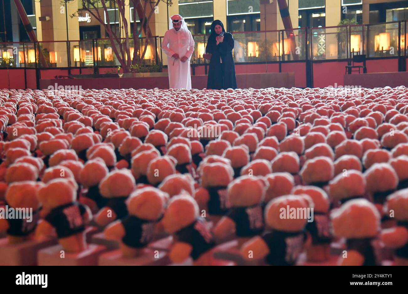 SYRIAN ARTIST BASHIR MUHAMMAD S ART INSTALLATION IN DOHA ECHO OF LOST ...