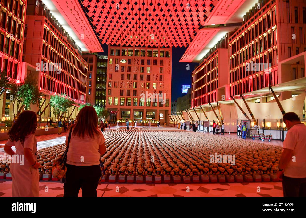 SYRIAN ARTIST BASHIR MUHAMMAD S ART INSTALLATION IN DOHA ECHO OF LOST ...