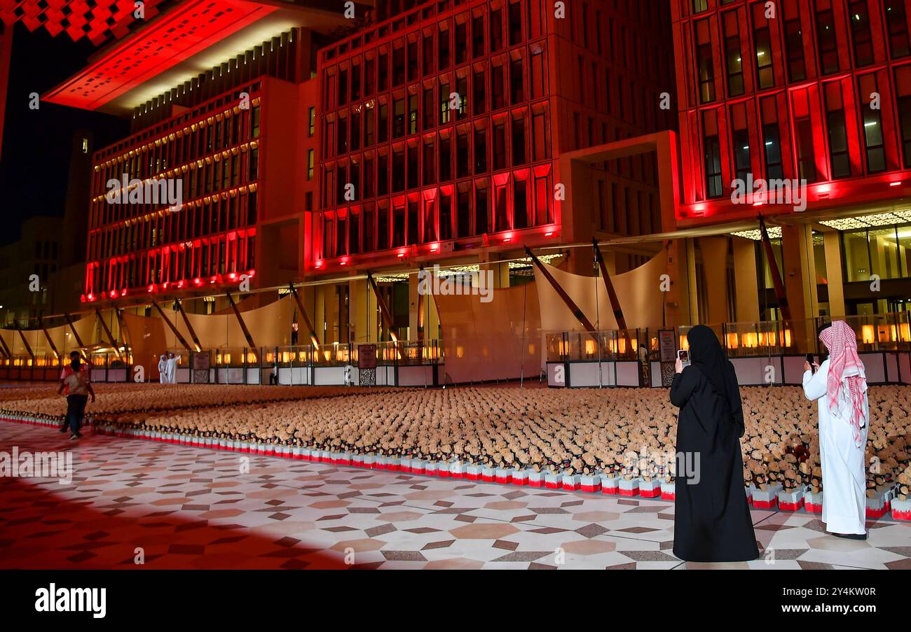 SYRIAN ARTIST BASHIR MUHAMMAD S ART INSTALLATION IN DOHA ECHO OF LOST ...