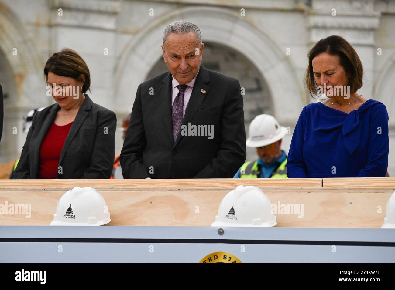 From left to right: United States Senator Amy Klobuchar (Democrat of ...