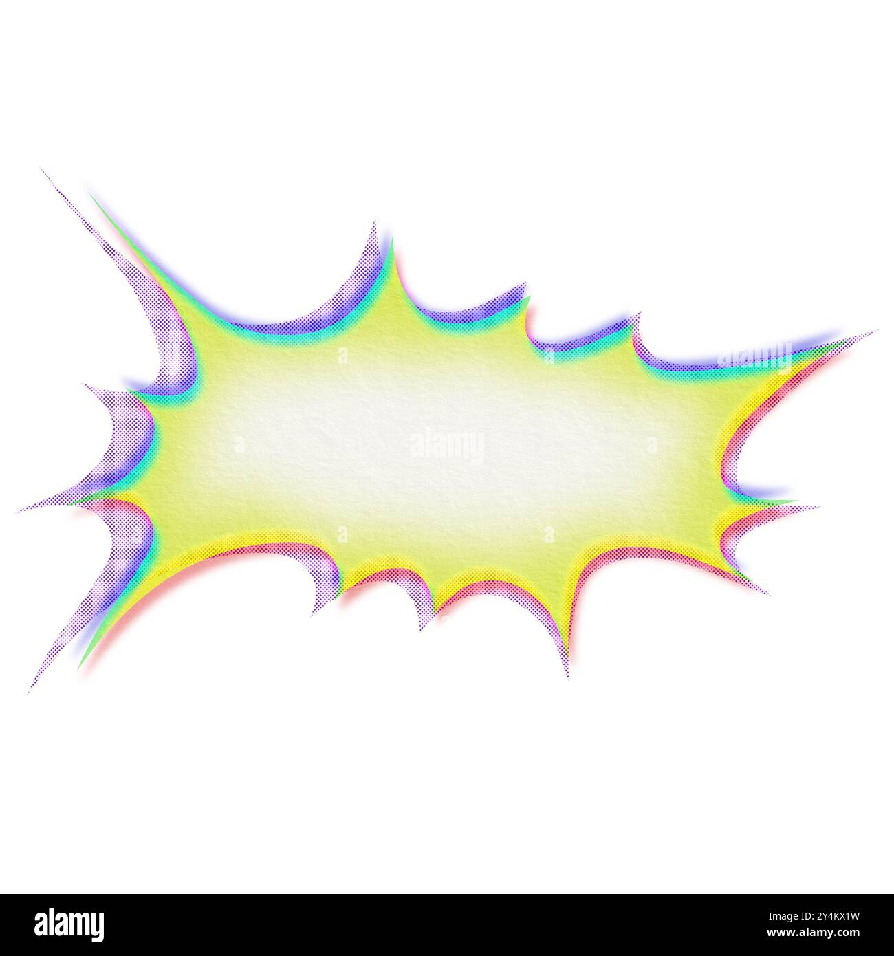 Comics background in bright rainbow colors with dots shadow like soft ...
