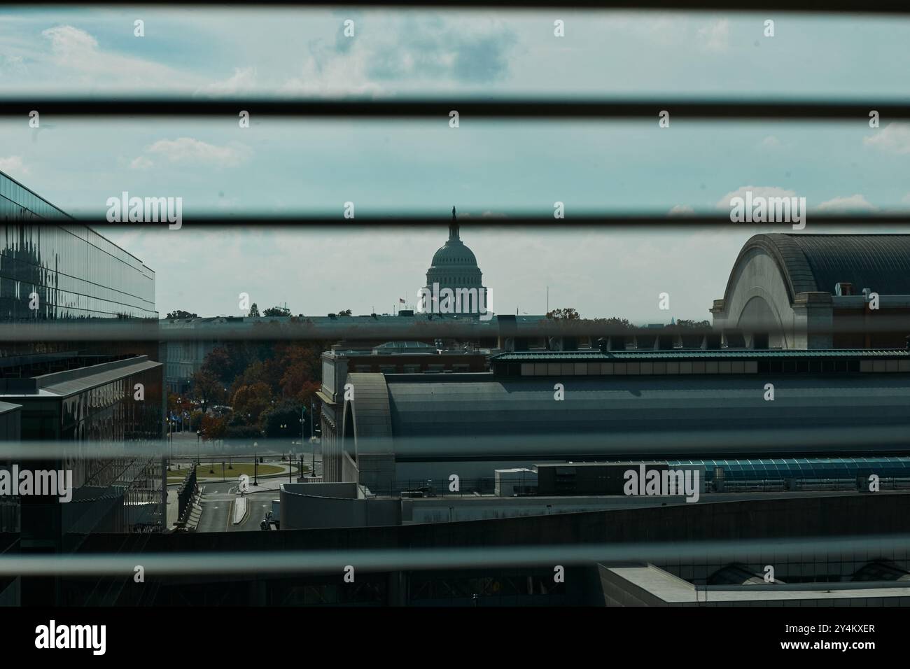 The Rotunda of the U.S. Capitol, located on Capitol Hill, serves as a ...