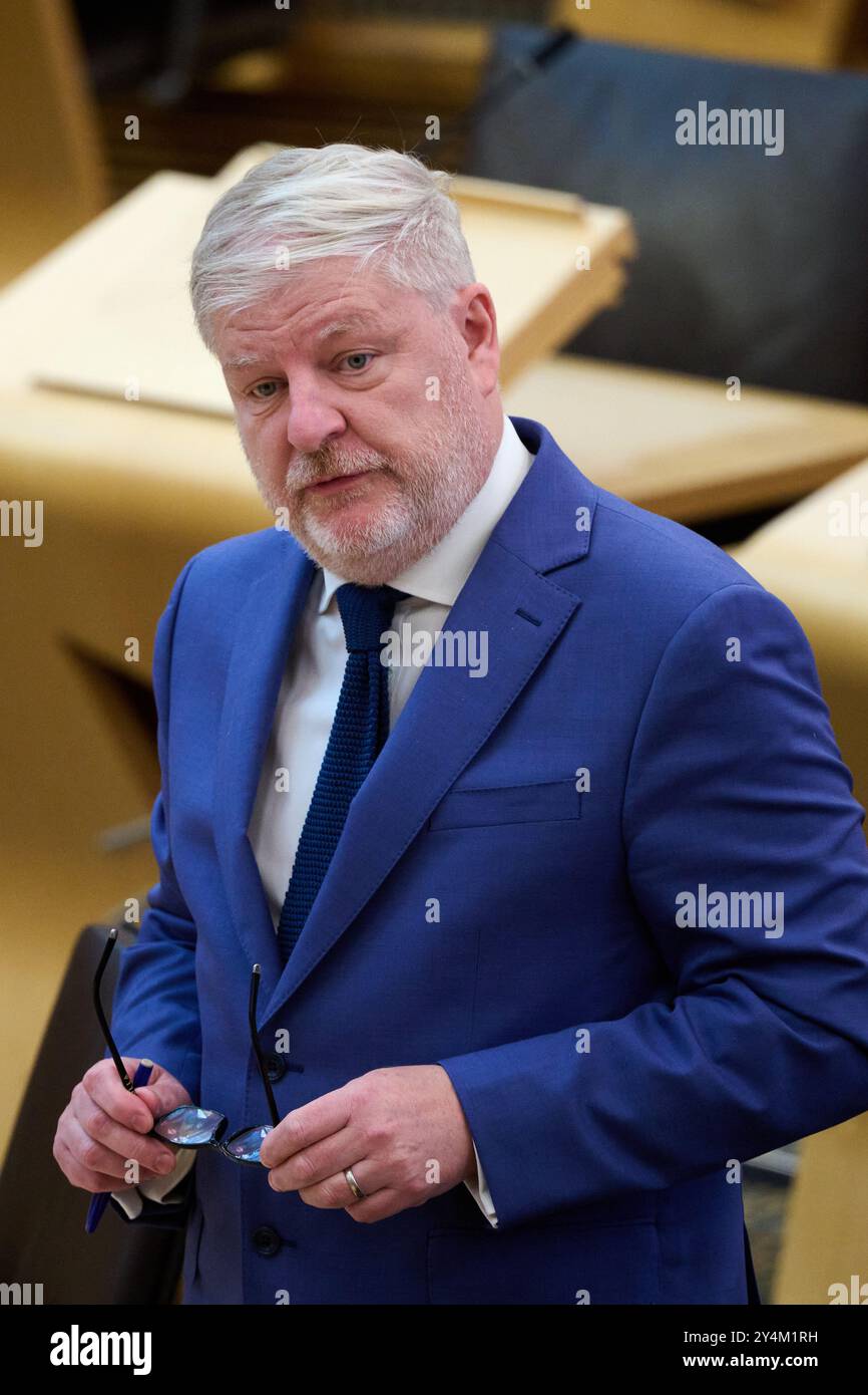 Edinburgh Scotland, UK 18 September 2024. Cabinet Secretary for ...