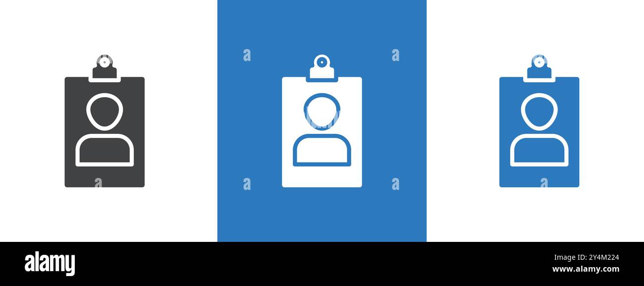 Assignment icon outline collection in black and on white background ...