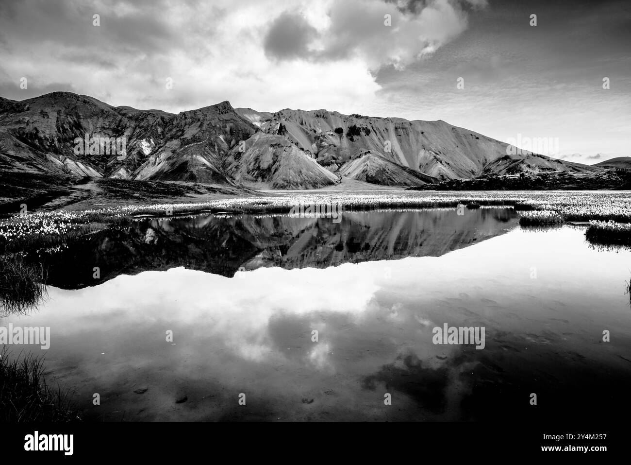 the multicolored rhyolite mountains, vast expanses of lava and hot ...