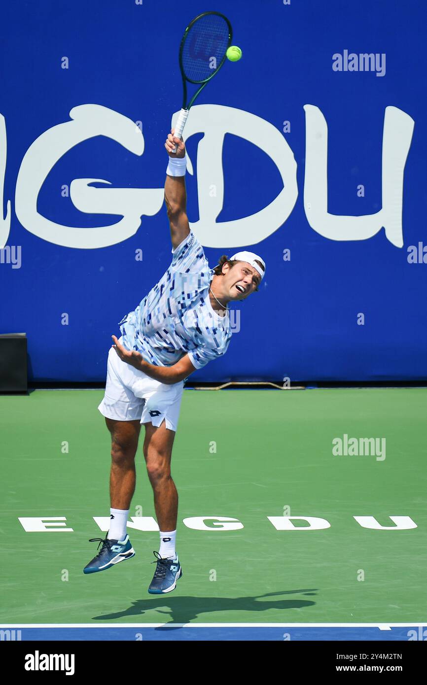 Chengdu, China. 19 September, 2024. Aleksandar KOVACEVIC(USA) during ...
