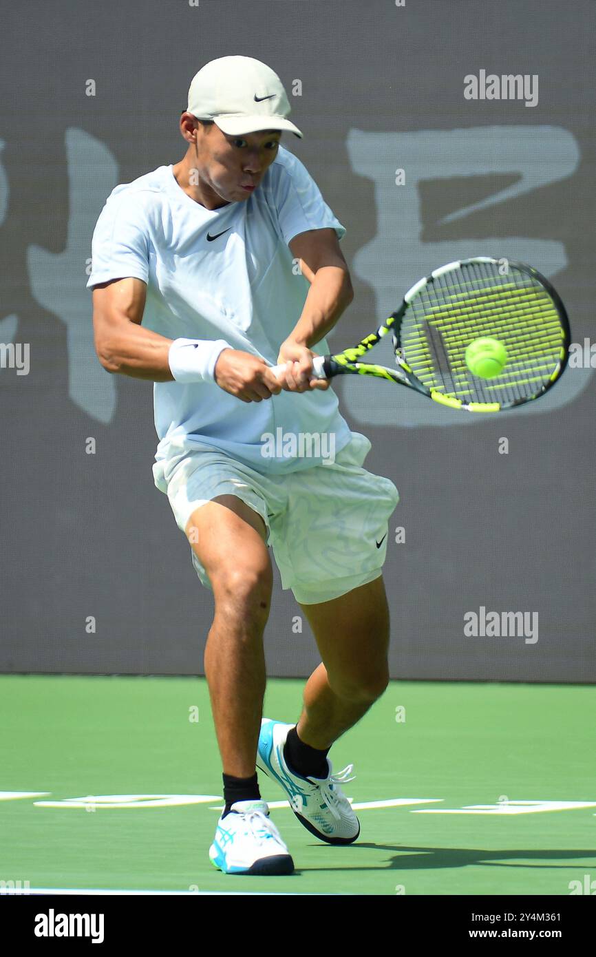 Chengdu, China. 19 September, 2024. Chun-Hsin TSENG (TPE) during the ...