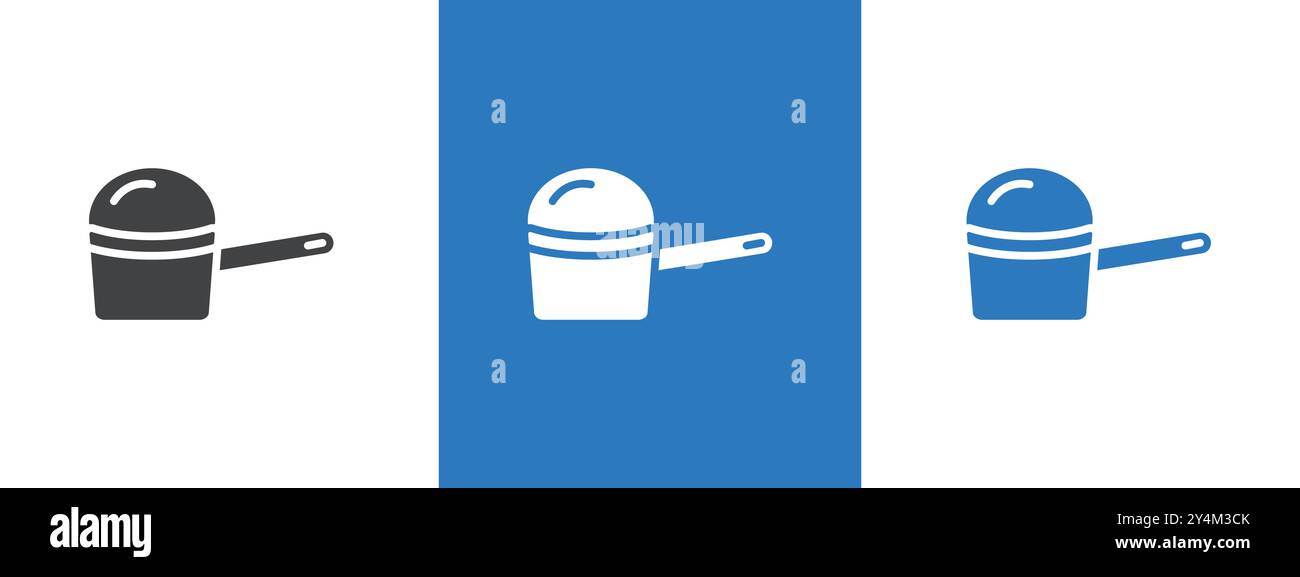 Scoop icon outline collection in black and on white background Stock ...