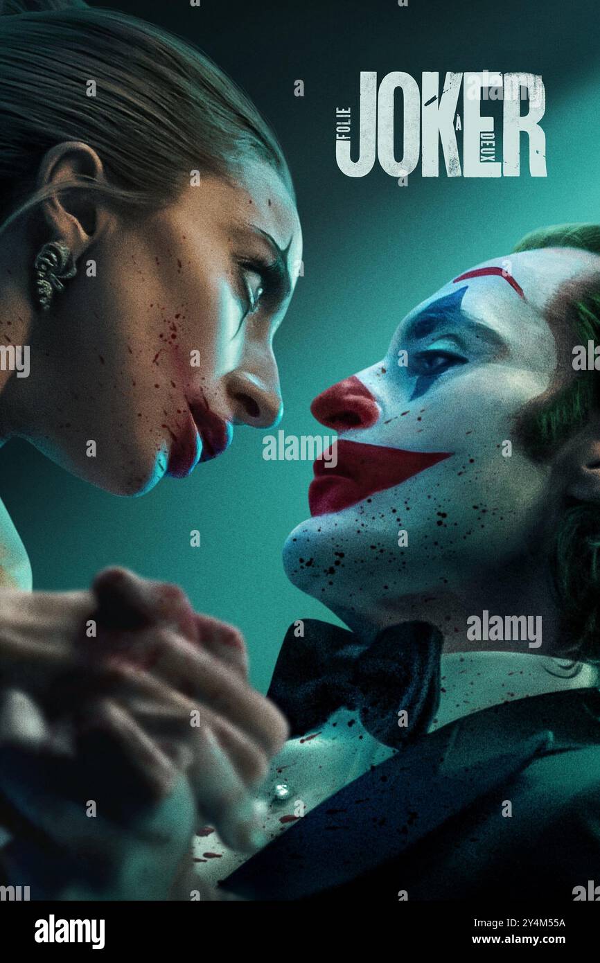 JOAQUIN PHOENIX and LADY GAGA in JOKER: FOLIE A DEUX (2024), directed ...
