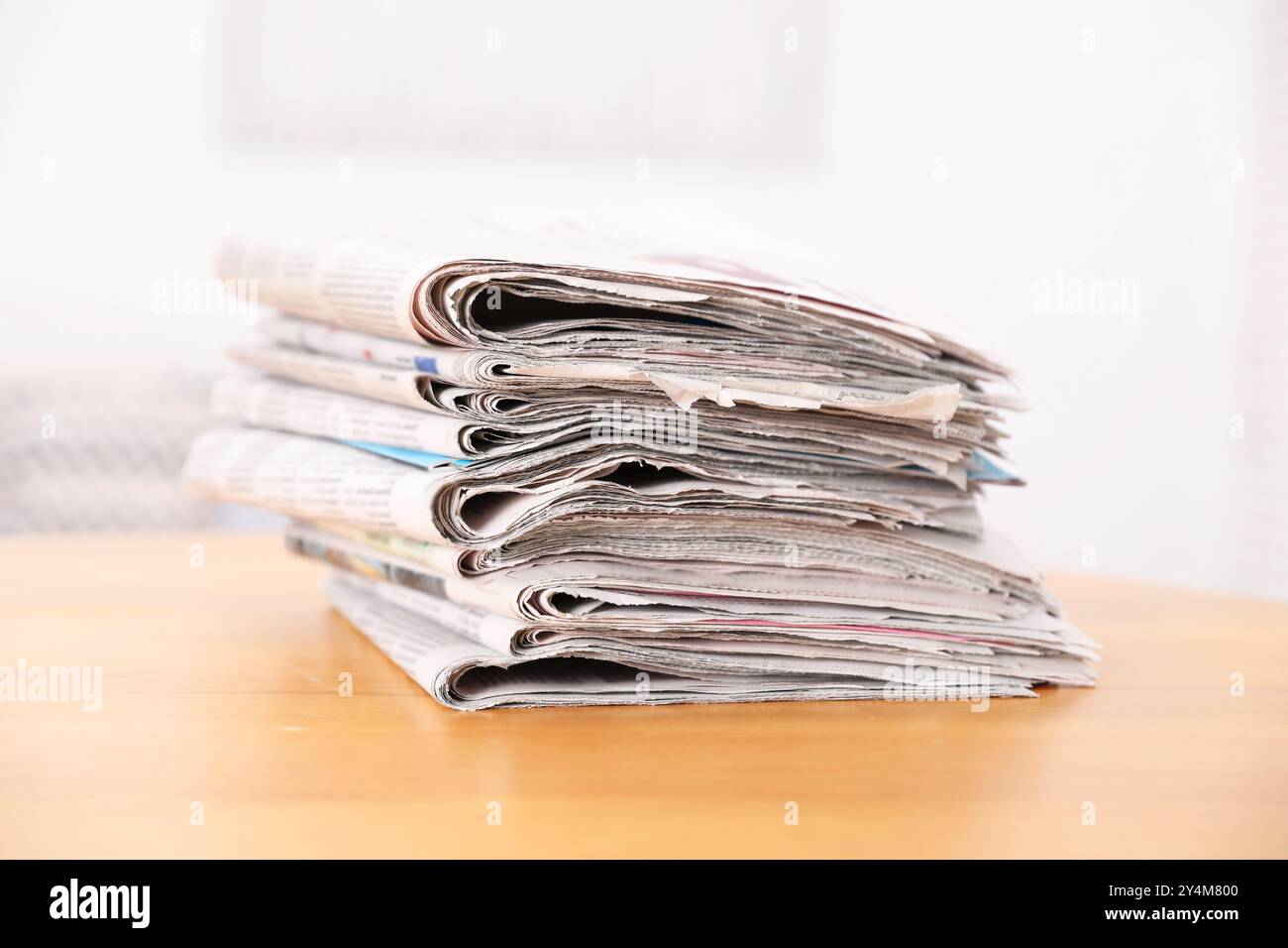 Stack many newspapers on hi-res stock photography and images - Alamy