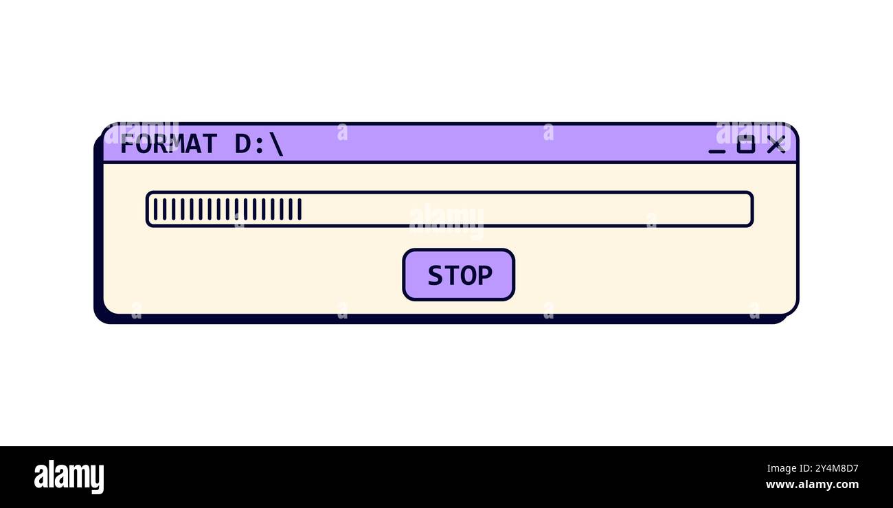 Loading screen ui Stock Vector Images - Alamy