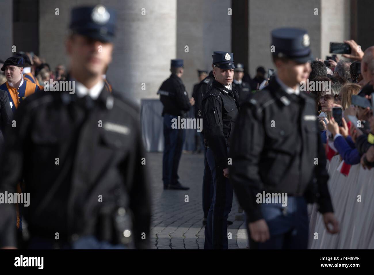 Vatican City, Vatican, 18 September 2024. Men of the Vatican ...