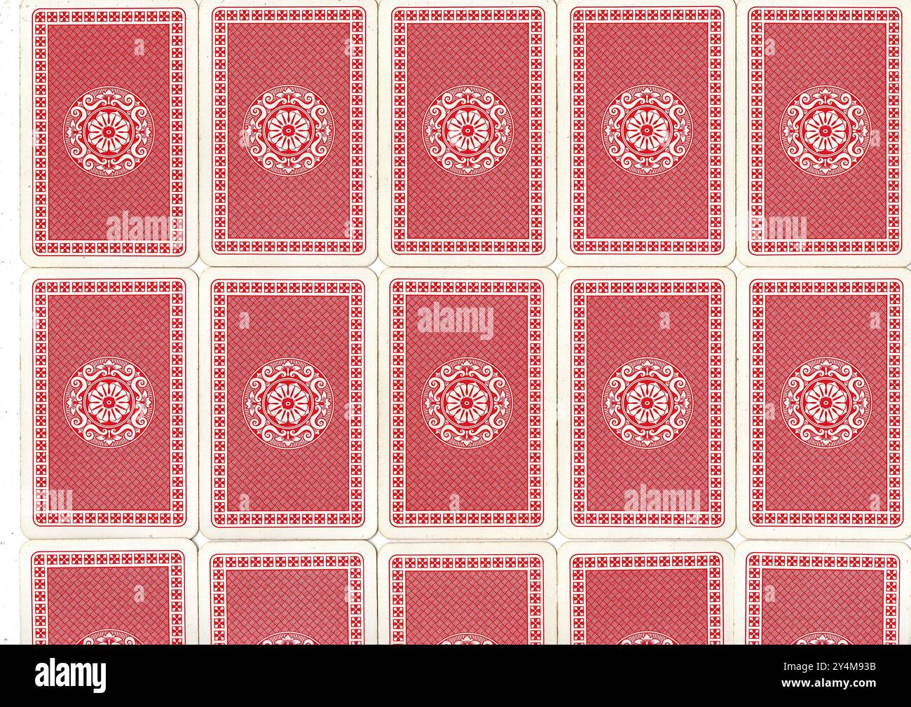 Vintage playing cards backs hi-res stock photography and images - Alamy