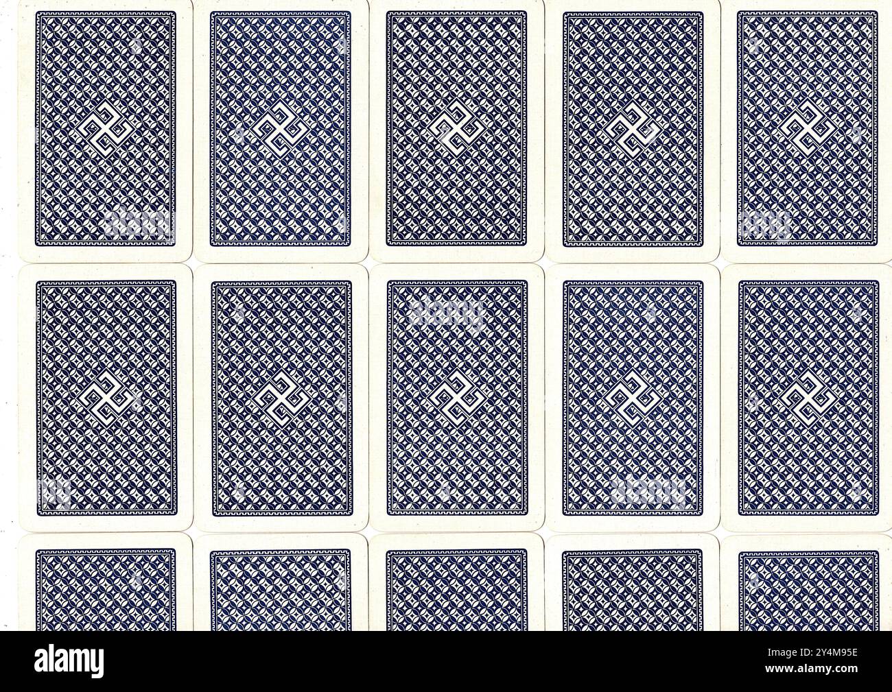 Three playing cards laid side hi-res stock photography and images - Alamy