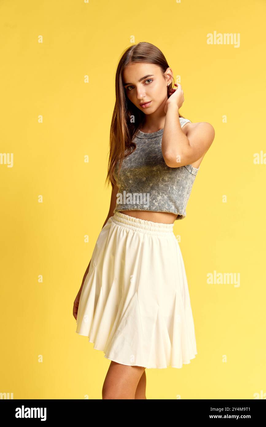 Business woman in boxing pose hi-res stock photography and images - Alamy