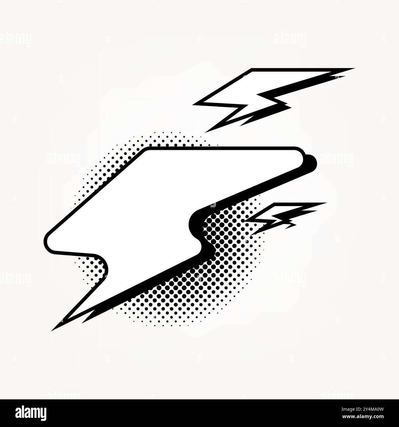 A spark symbol, object, element used in Discount banner collection ...