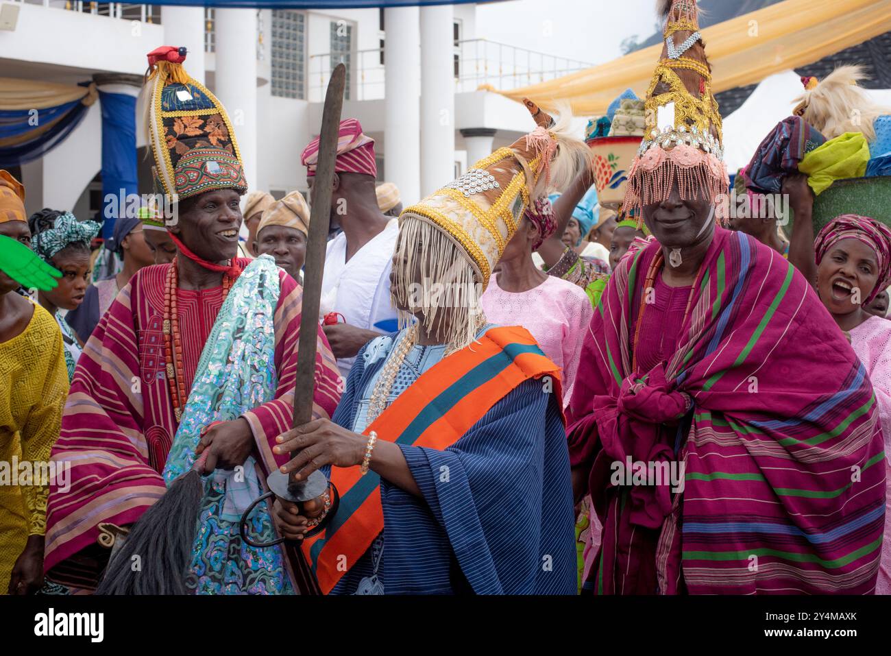 Warrior chiefs at the palace in celebration mood during the Pulsating ...