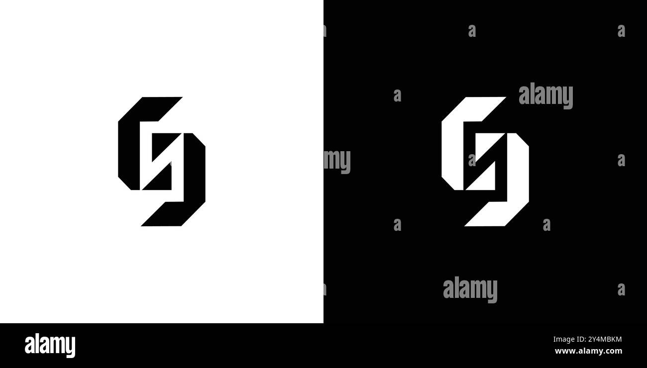 Modern and sophisticated SN logo design Stock Vector Image & Art - Alamy