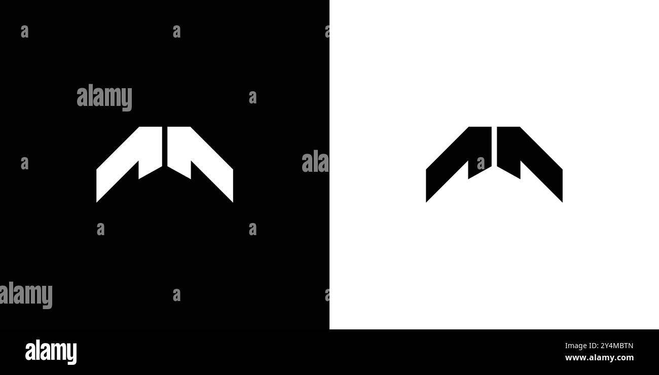 Simple and Bold M logo design Stock Vector Image & Art - Alamy