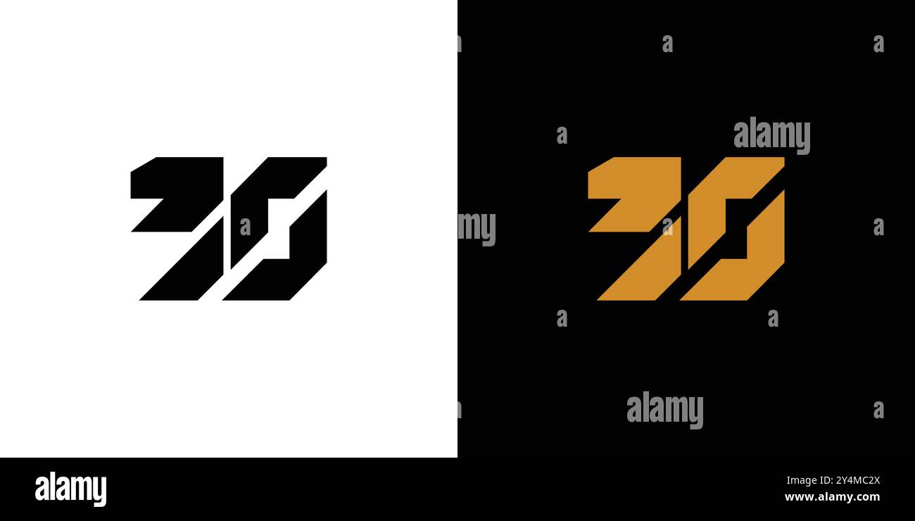 Modern and strong number 30 logo design Stock Vector Image & Art - Alamy