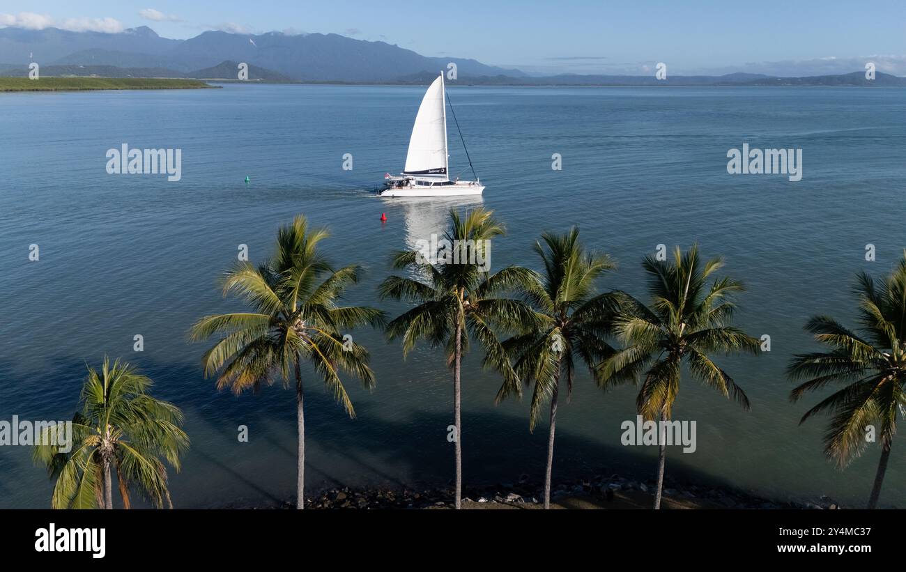 Port Douglas, Queensland, Australia. Tropical holiday destination Port ...