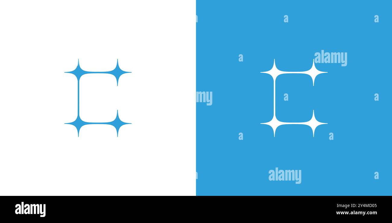 Simple and unique C clean logo design Stock Vector Image & Art - Alamy